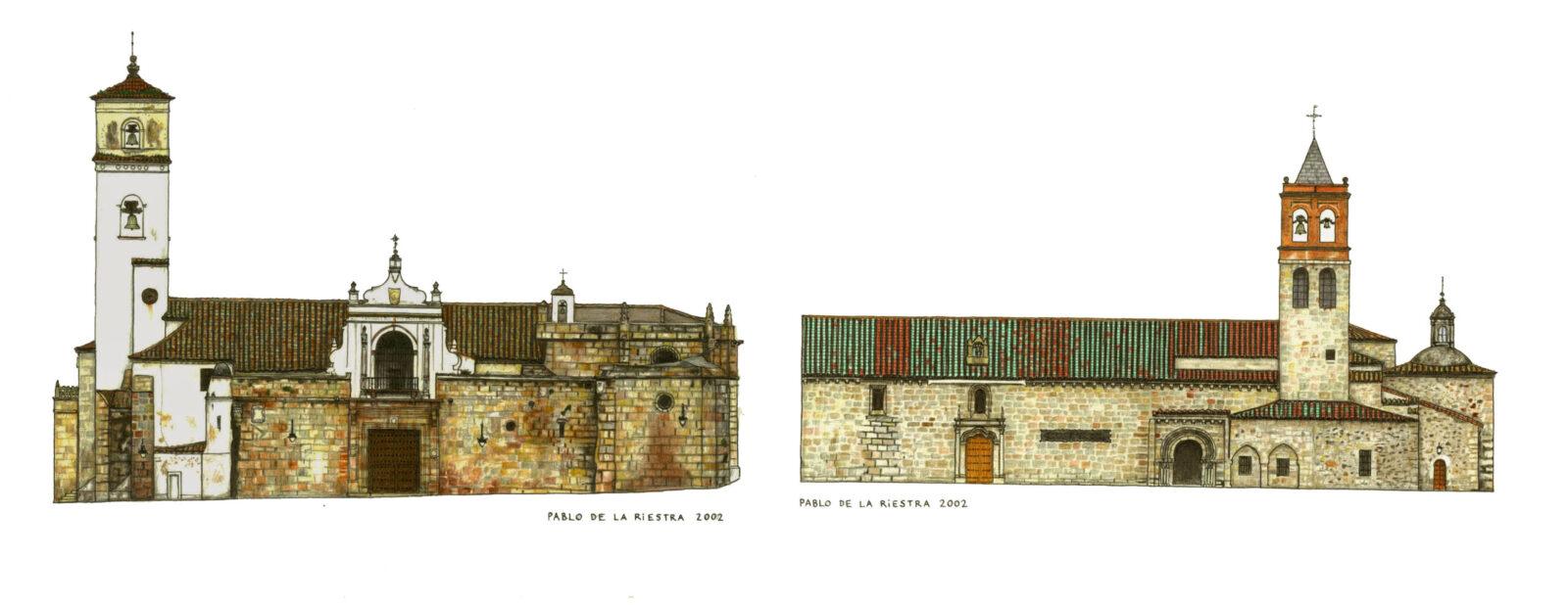 Un registro de la arquitectura en el trazo riguroso de Pablo de la ...